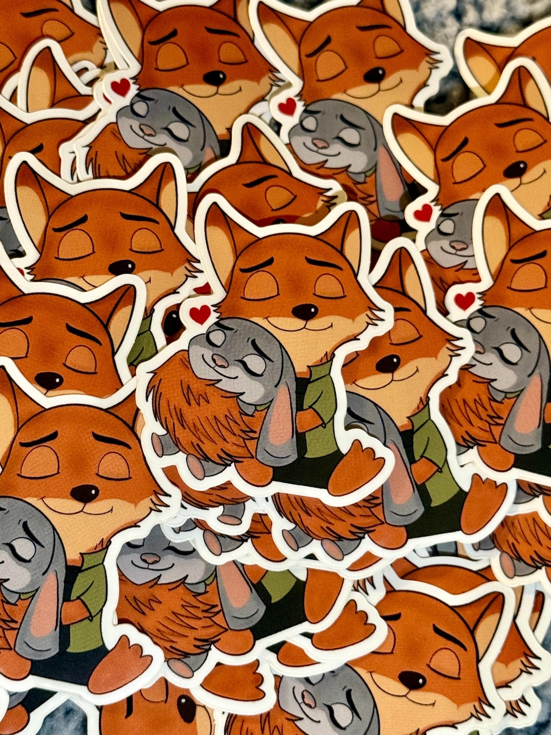 Zootopia Love Stickers - Etsy