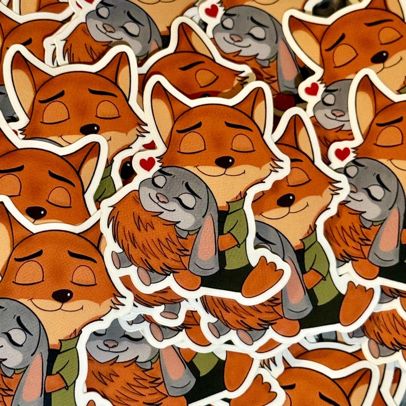 Zootopia Stickers - Etsy