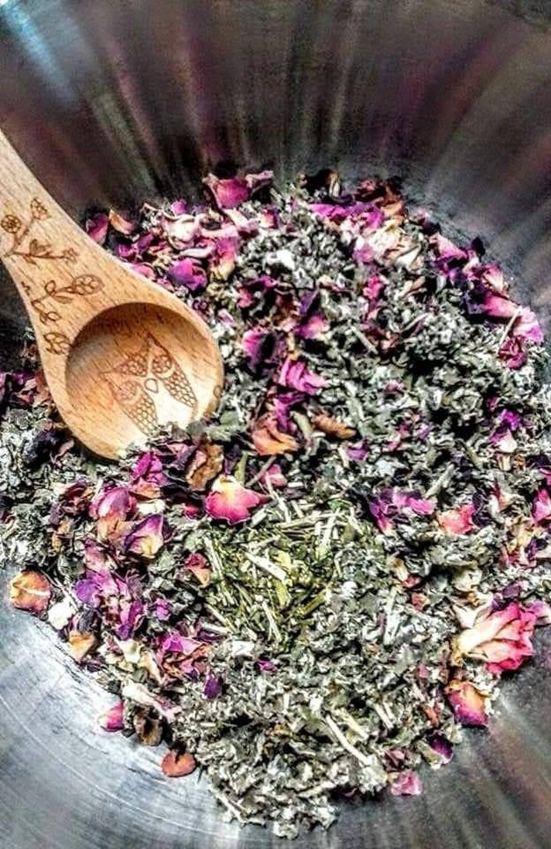 Roman'tea'c Organic Herbal Tea/tisane for Love and Heart-opening ...