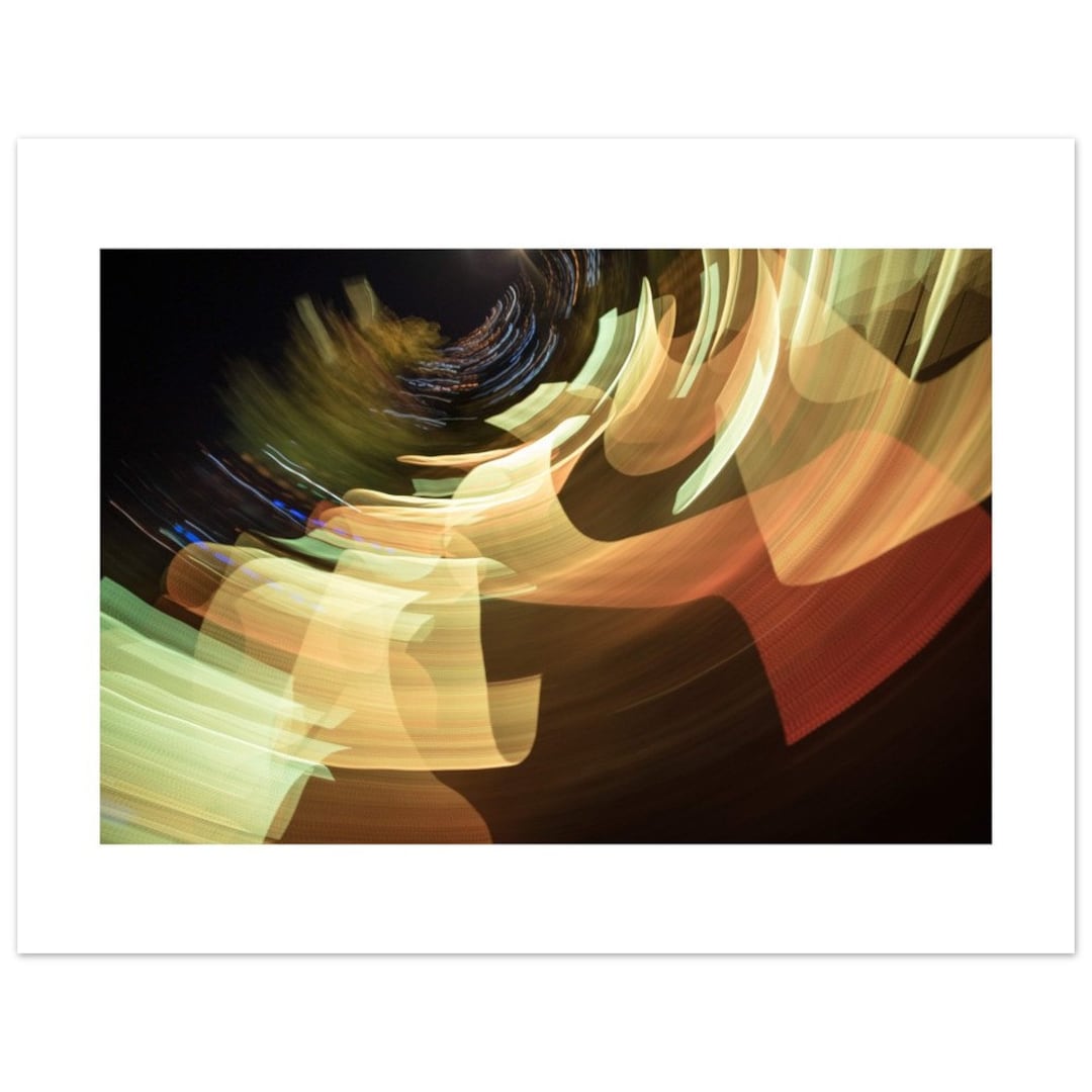 Golden Path, Rays of Light, Abstract Photography, Intentional Camera ...