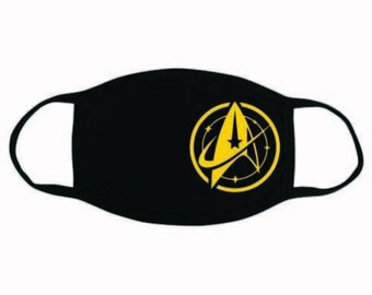 Star Trek Face Mask | Etsy