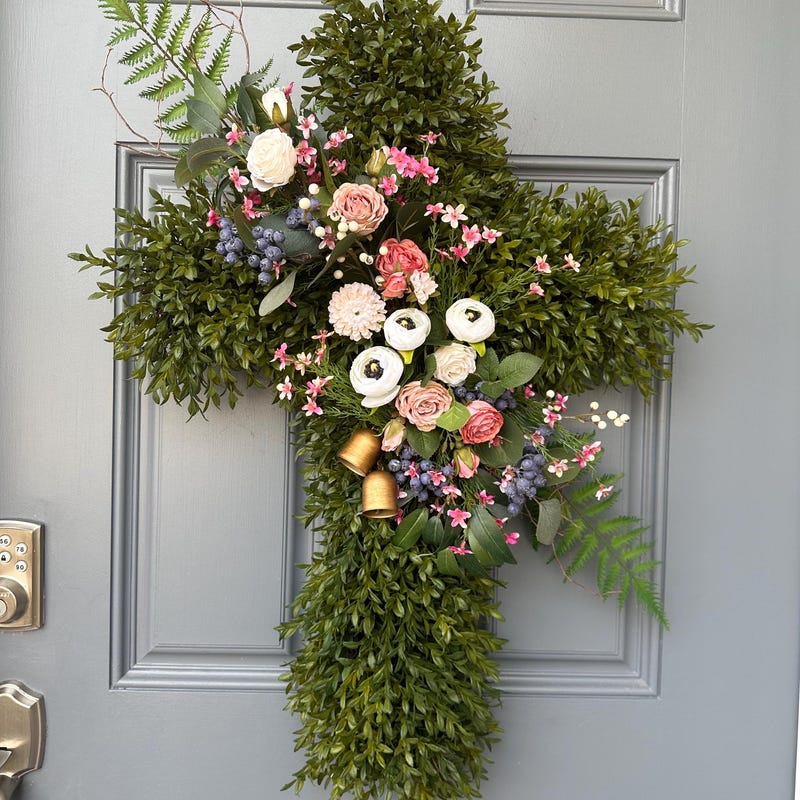 Religious Wreath - Etsy