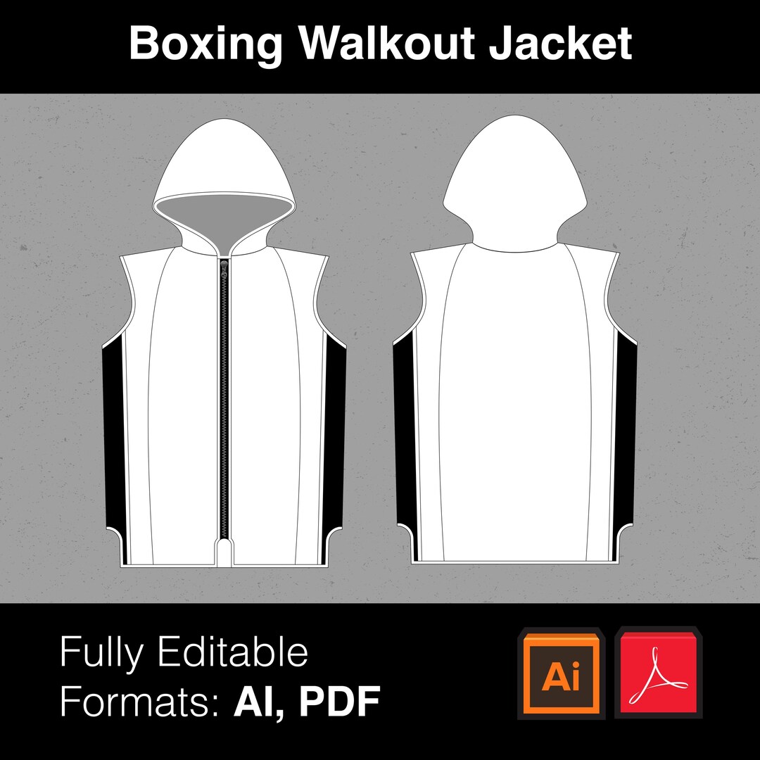 Boxing Walkout Jacket Tech Pack Fashion - Etsy