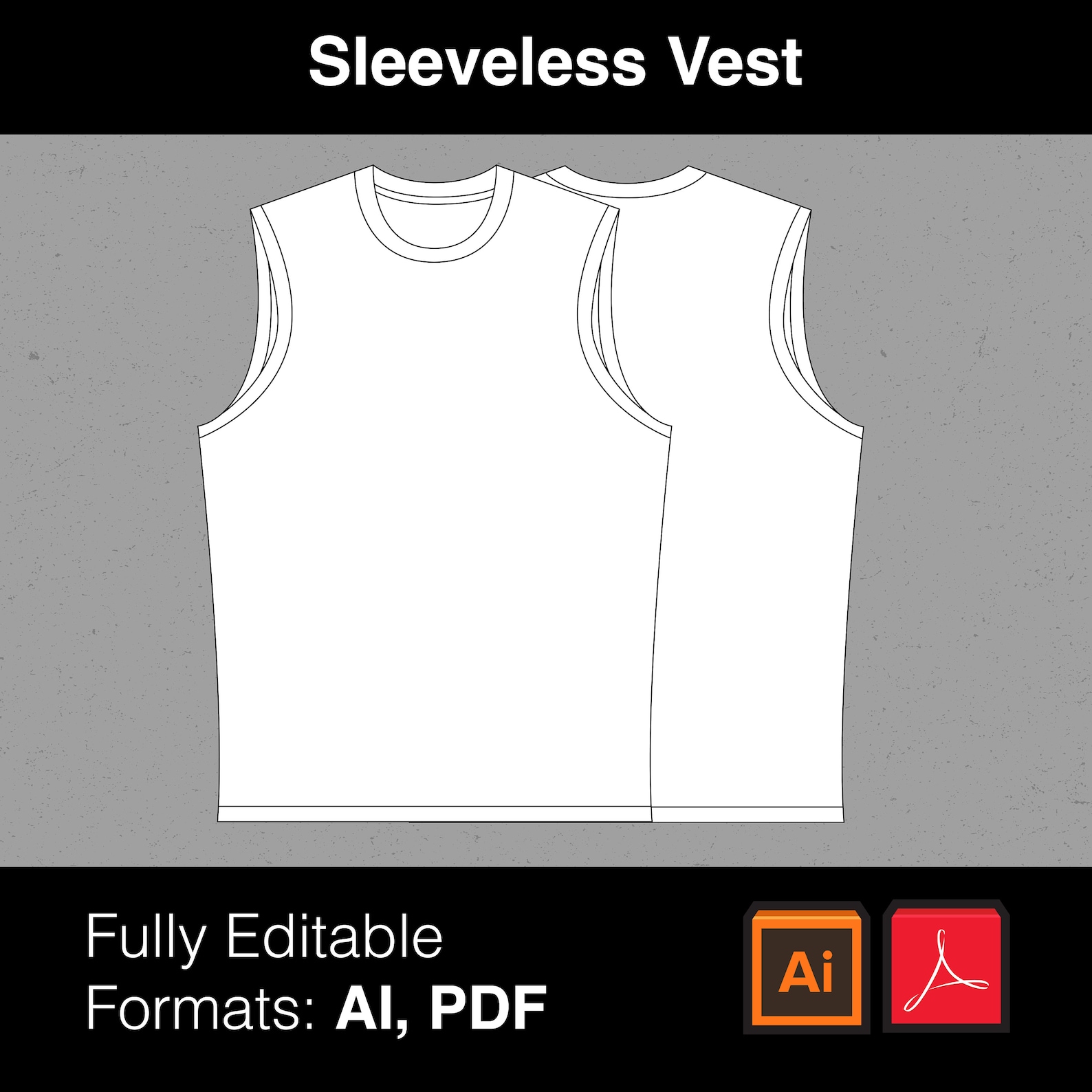 Sleeveless Vest Tech Pack Fashion - Etsy