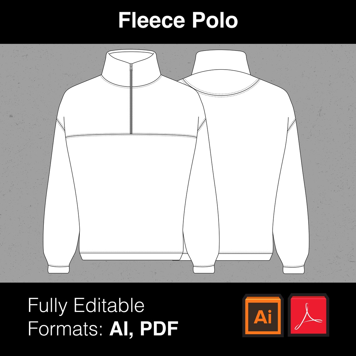 Fleece Polo Tech Pack Fashion - Etsy