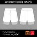 Layered Training Shorts Tech Pack Fashion - Etsy