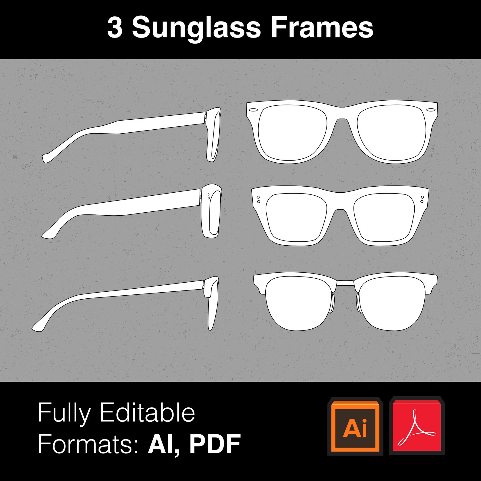 Sunglasses Tech Pack Fashion - Etsy