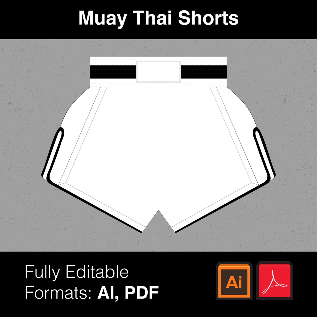 Muay Thai Shorts Tech Pack - Etsy
