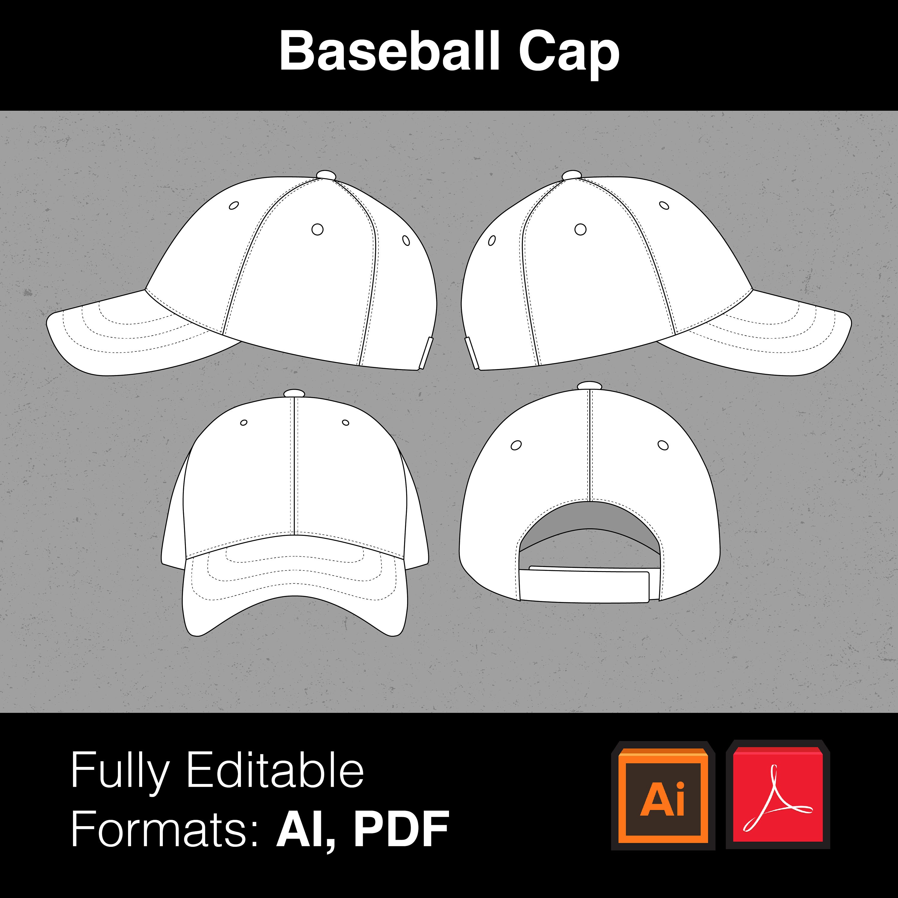 Baseball Cap Tech Pack Fashion - Etsy