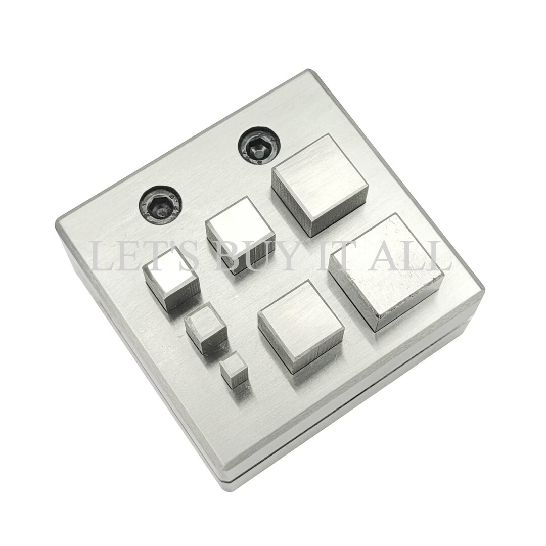 Square Shape Disc Cutter Square Disc Cutter Set of 7 - Etsy