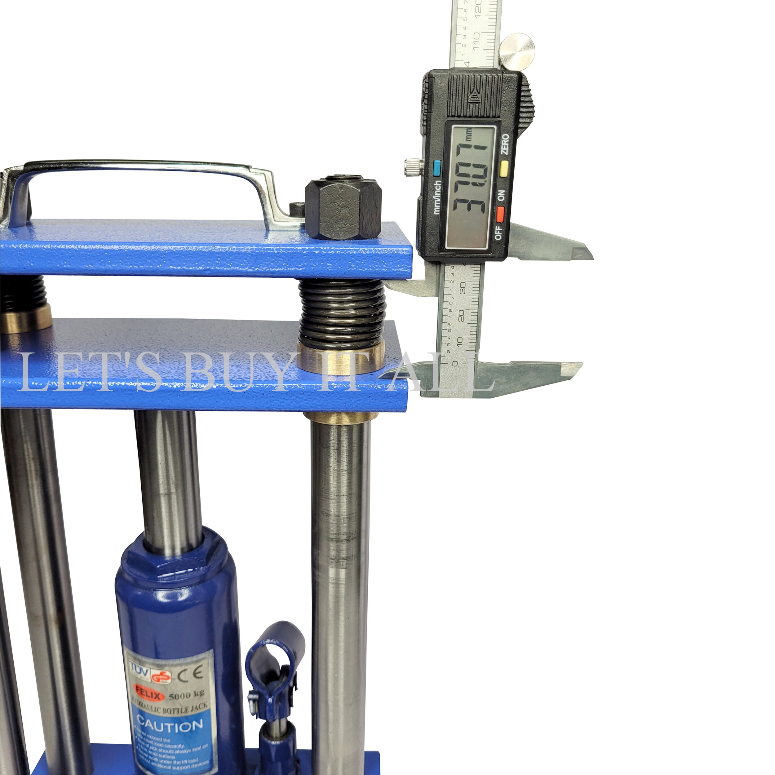 5 Ton Hydraulic Press 4 Pillar Bottle Jack Press 5 Ton Forming Press ...