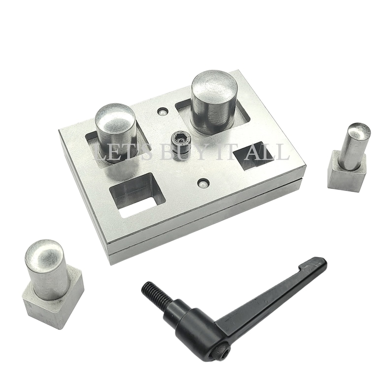 Rectangle Fancy Disc Cutter Set of 4 Jewelry Making Tool Die Rectangle ...