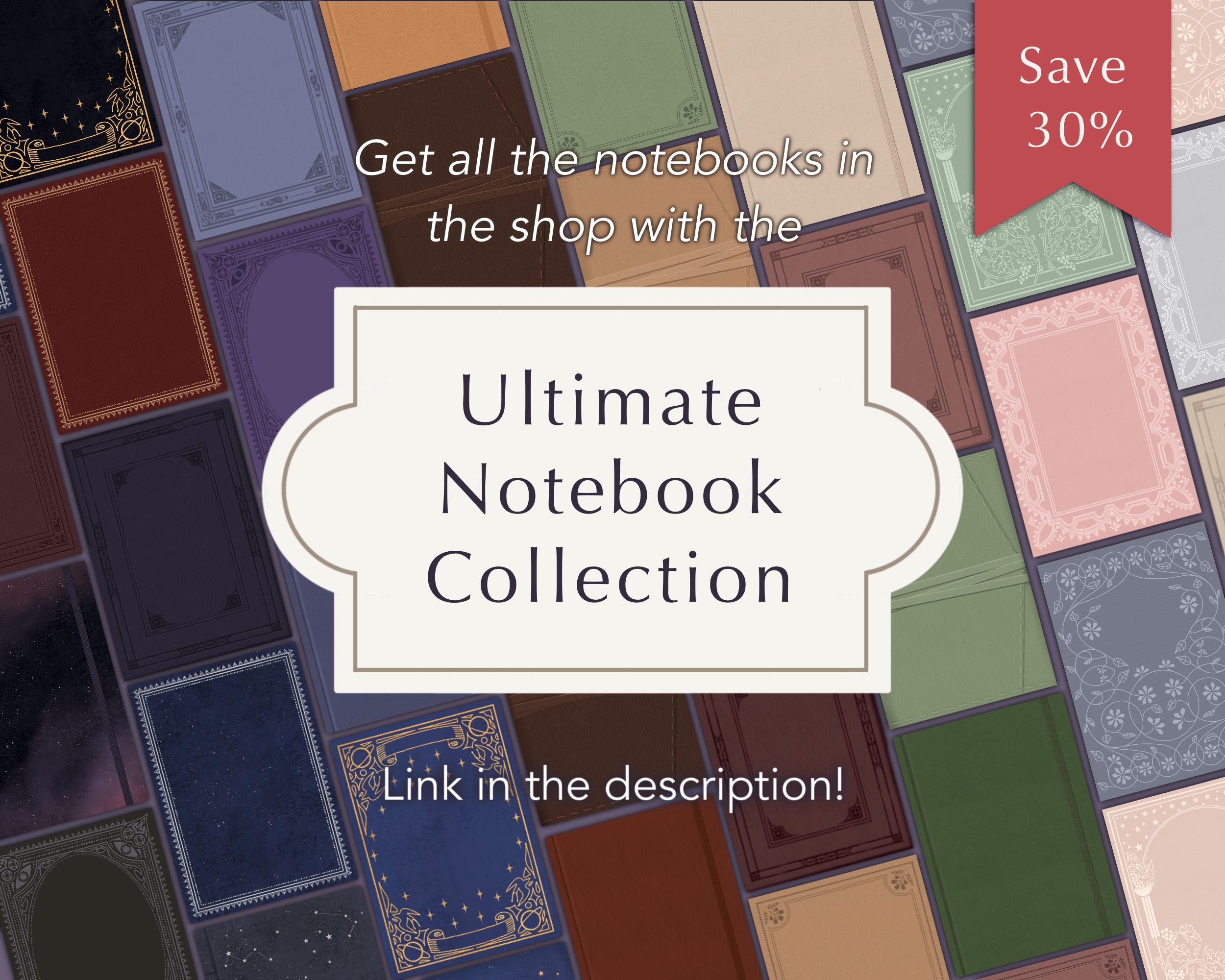 Stargazer | Celestial Digital Notebook Covers in PNG for Goodnotes ...