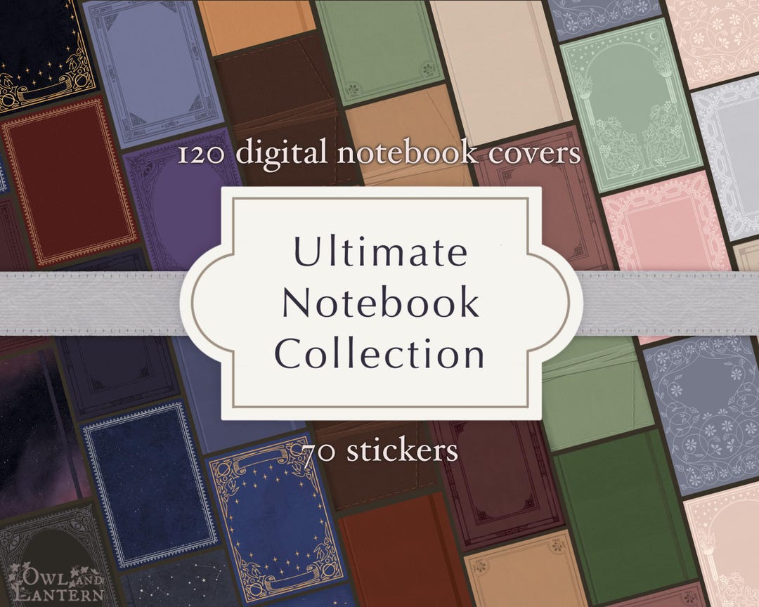 Every Digital Notebook Cover | Goodnotes Covers and Pngs of Every ...