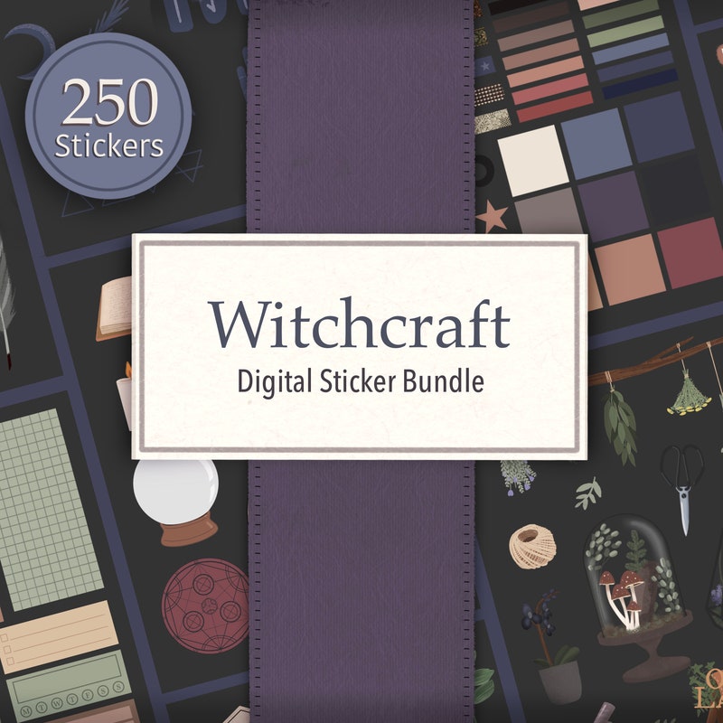 Witch Planner Stickers - Etsy