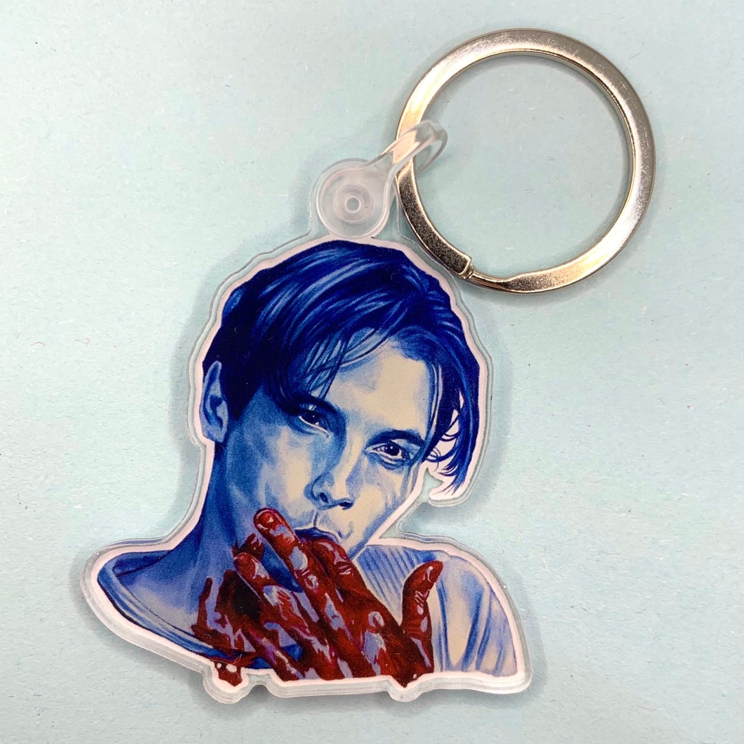 Scream Billy Loomis Ghostface Keyring / Keychain Horror Movie 80s Movie ...