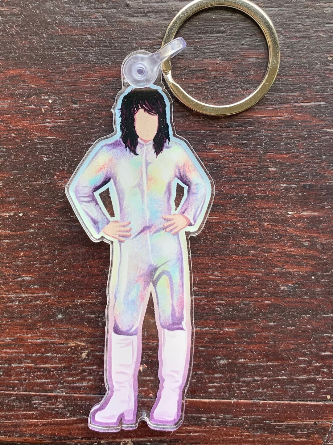 Vince Noir Noel Fielding Mighty Boosh Acrylic Keyring / Keychain - Etsy