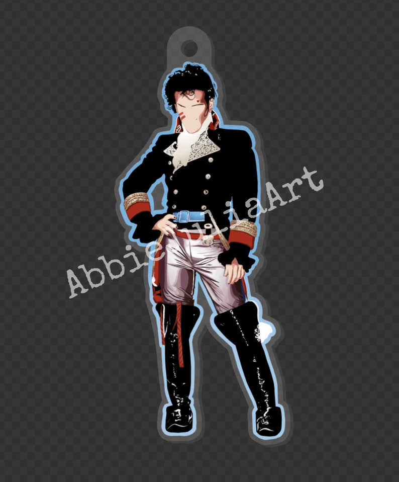 Adam Ant Adam and the Ants Prince Charming Acrylic Keychain - Etsy