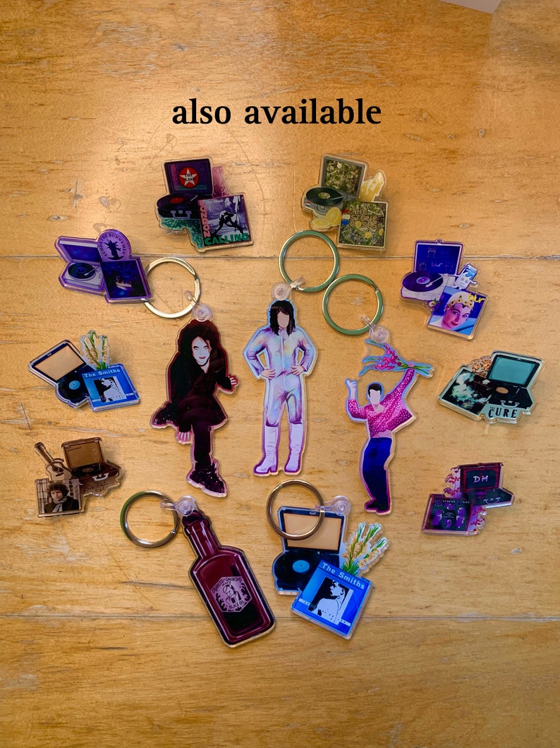 Adam Ant Adam and the Ants Prince Charming Acrylic Keychain - Etsy