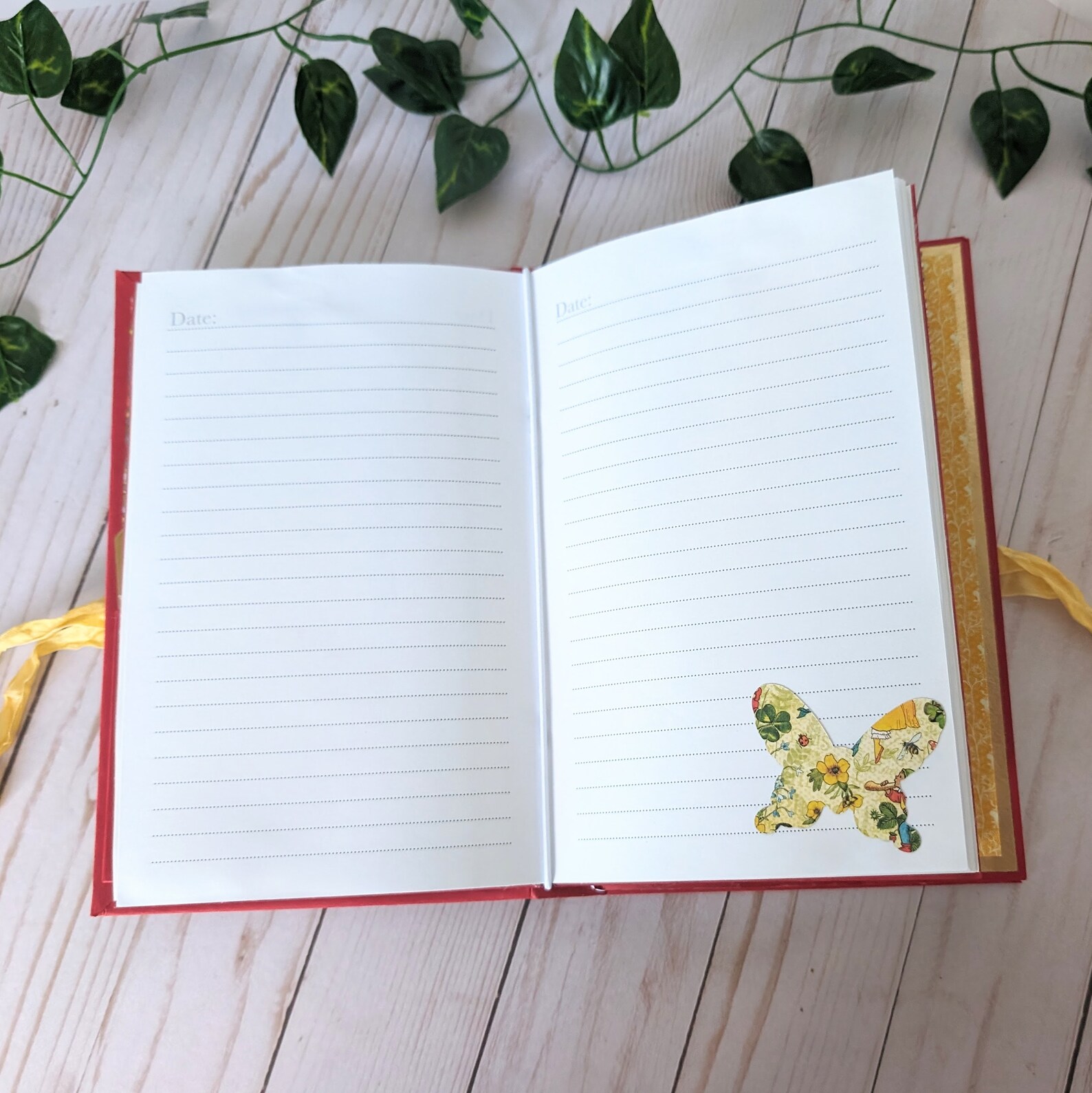 Handmade Cottage Core Journal Diary for Recording Memories, Ideas, and ...