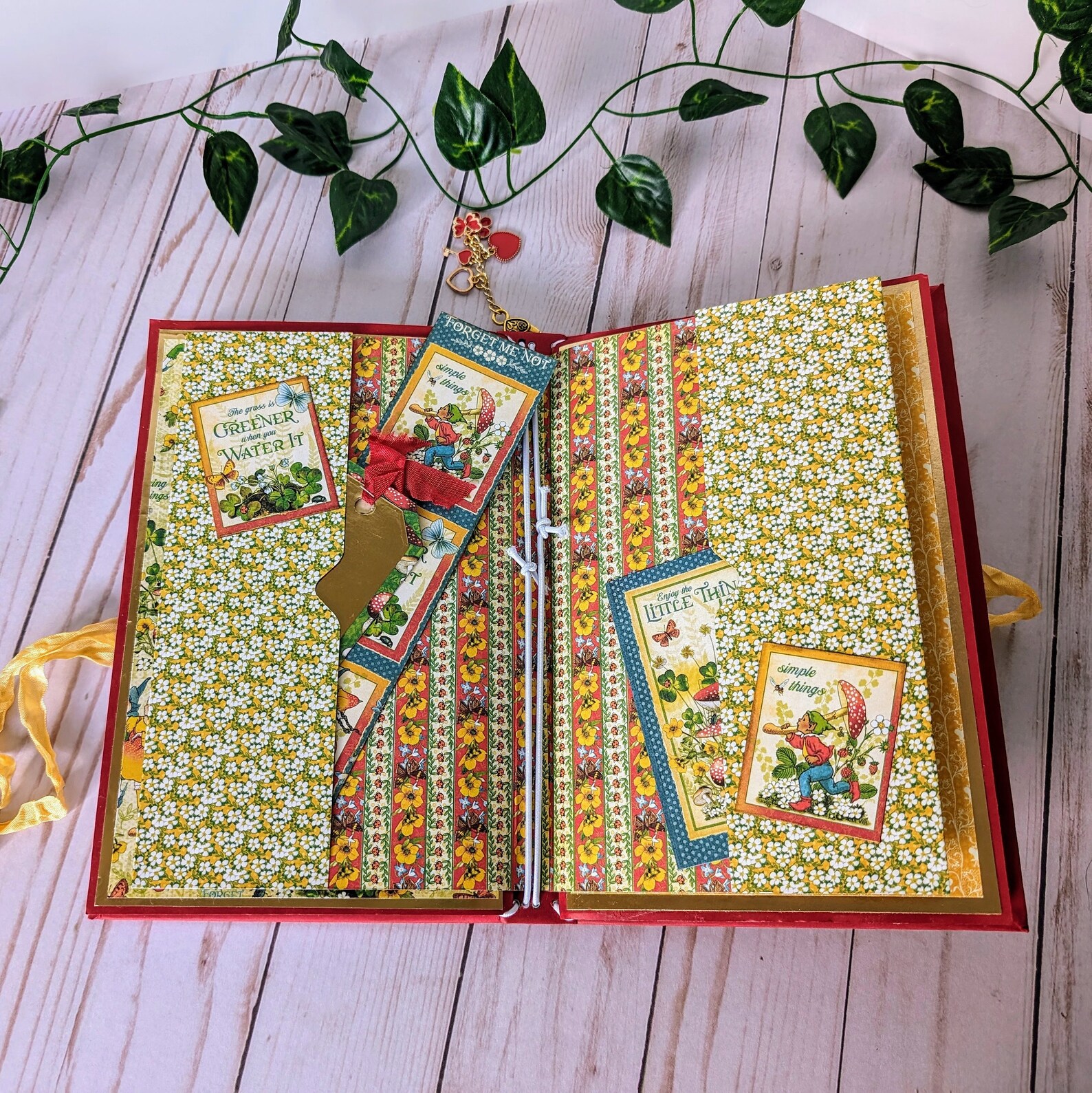 Handmade Cottage Core Journal Diary for Recording Memories, Ideas, and ...