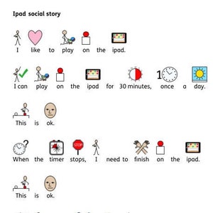 Bespoke Social Stories - Etsy