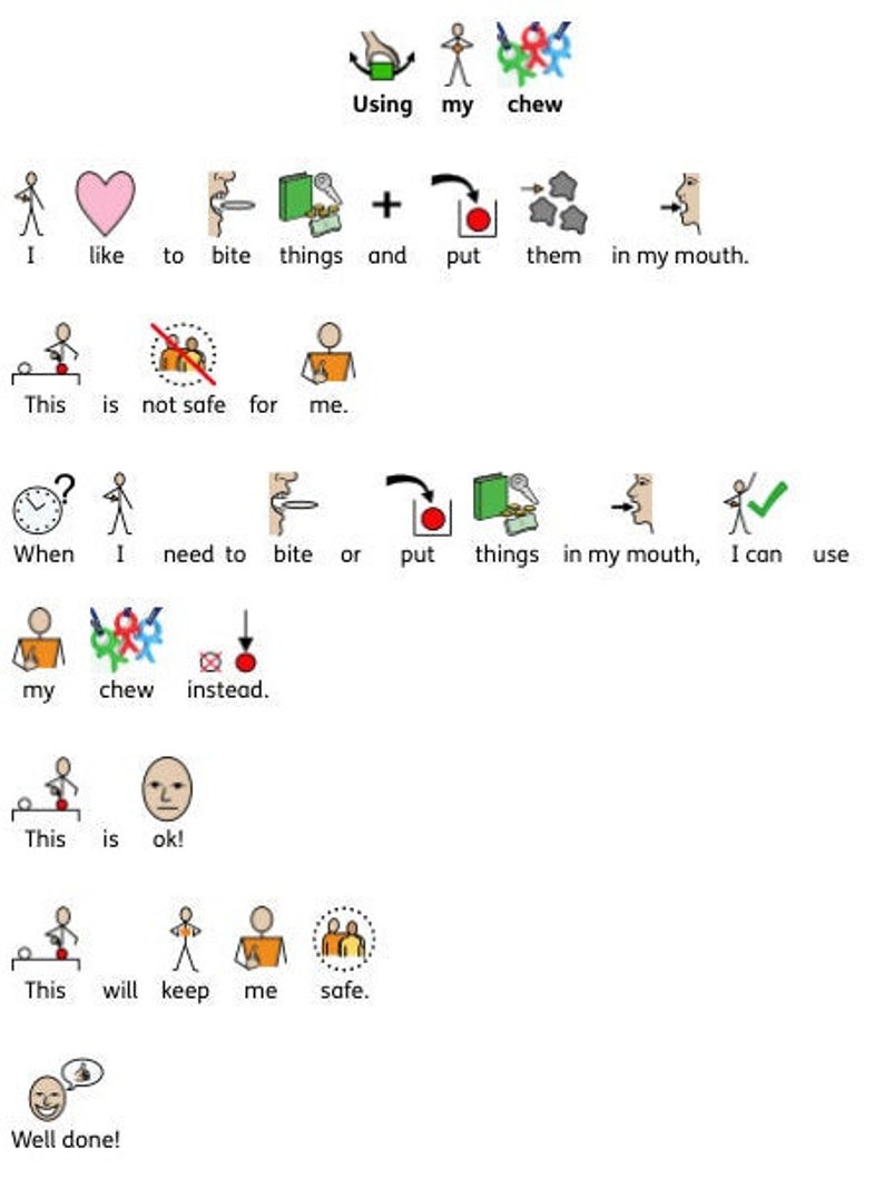 Bespoke Social Stories - Etsy