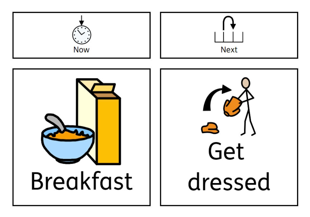 Now and Next Visual Aid - Complete With Tailored Symbol Packs! - Etsy