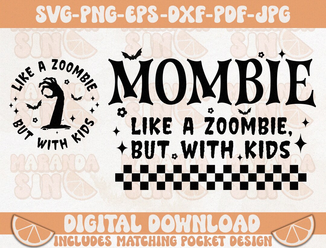 Mombie Svg Png, Halloween Svg, Monster Svg, Momster Svg, Spooky Mama ...