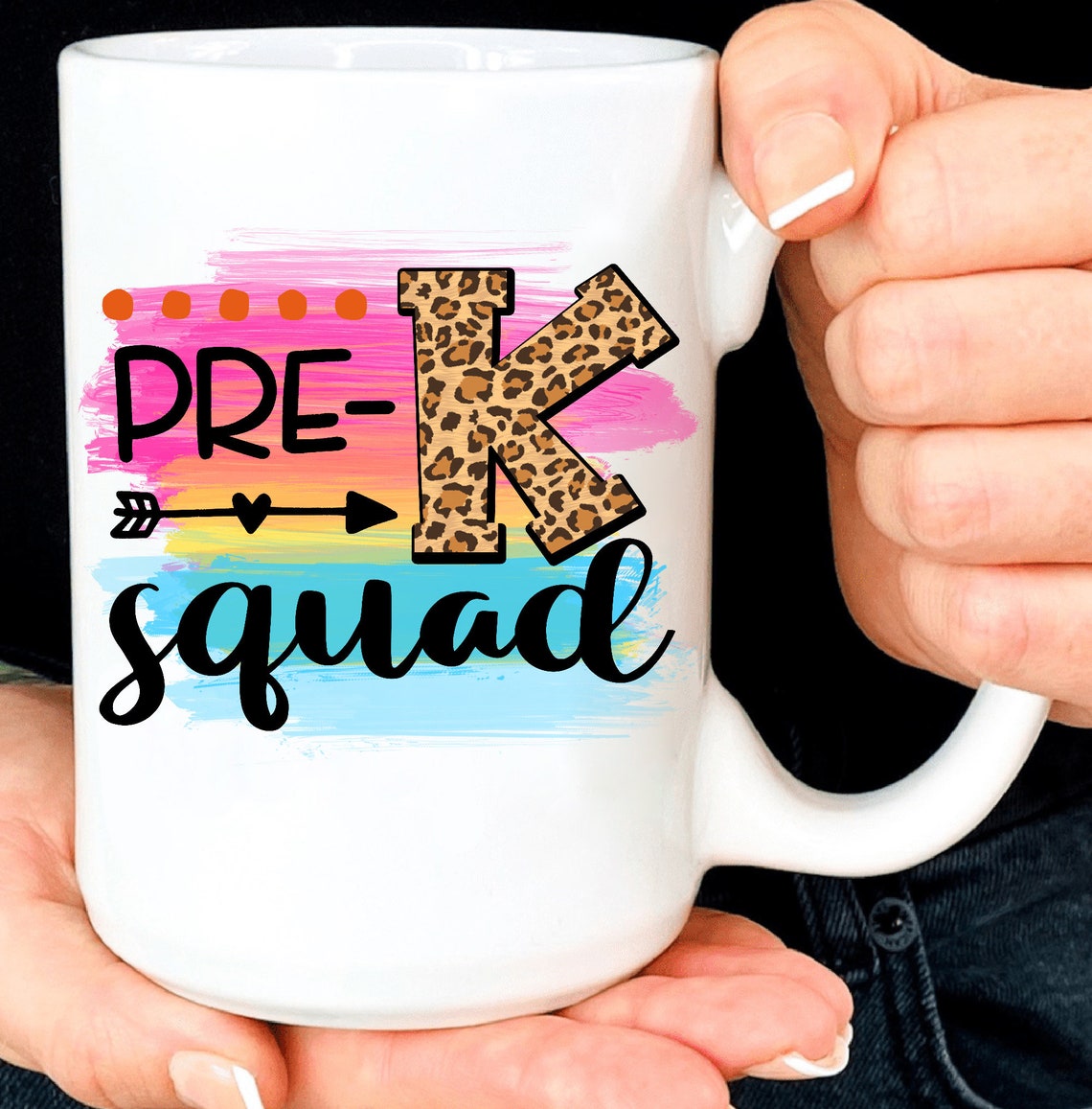 Pre-k Squad PNG Back to School Png Leopard Pre-k Printable - Etsy