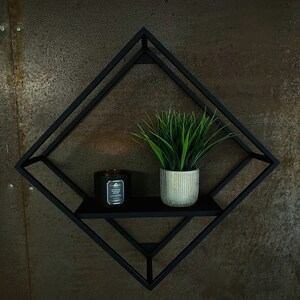 Metal Diamond Shaped Shelves - Etsy