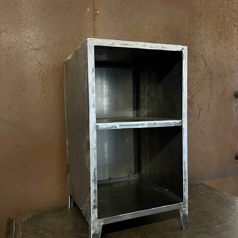 Metal Nightstand - Etsy