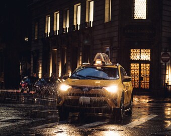 Taxi Driver Gift Custom Caricature Cab Driver & Chauffeur - Etsy