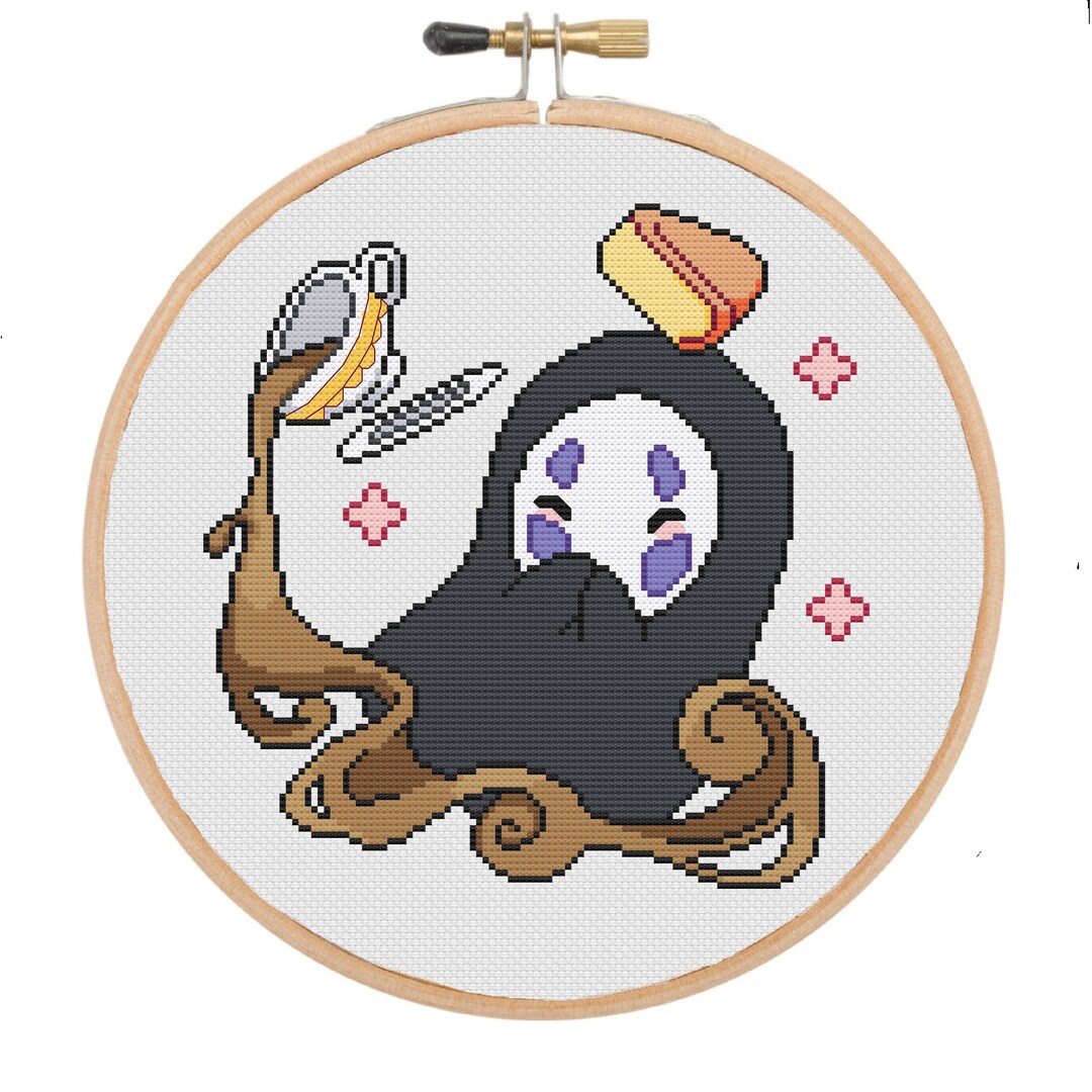 Faceless Spirit Cross Stitch Pattern - Etsy