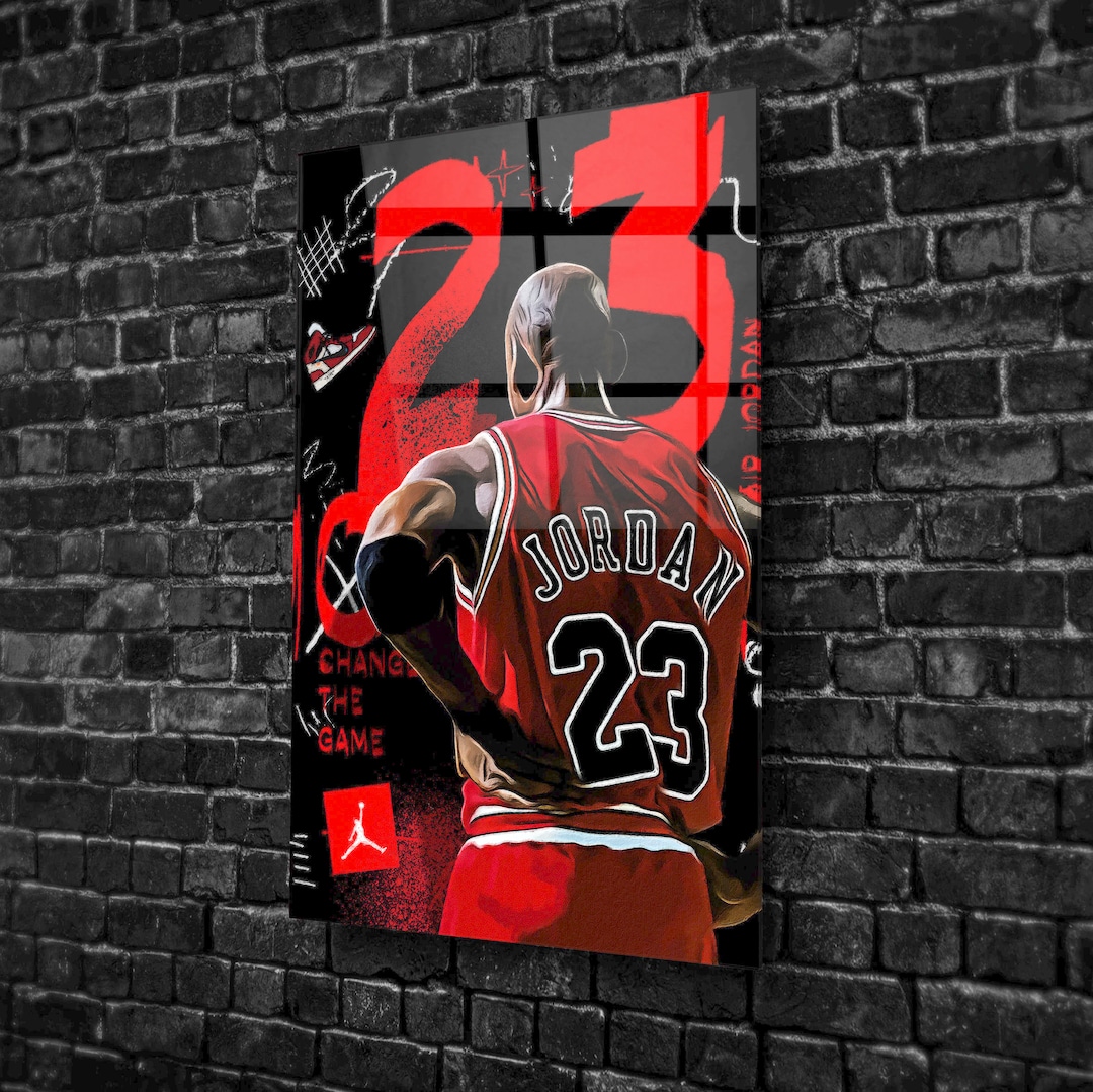 Jordan Art Print L Jordan Nike Poster L Pop Art L Framed L - Etsy New ...