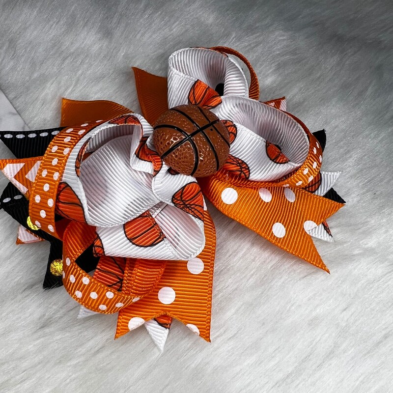 Basketball Bows - Etsy