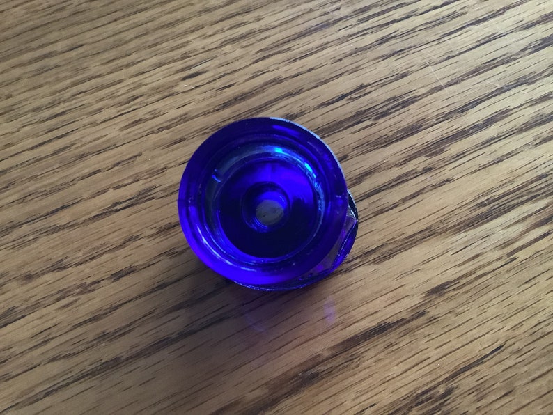 Vintage, Wyeth Eye Wash, Cobalt Blue Glass Eyecup, Originally Medicinal ...