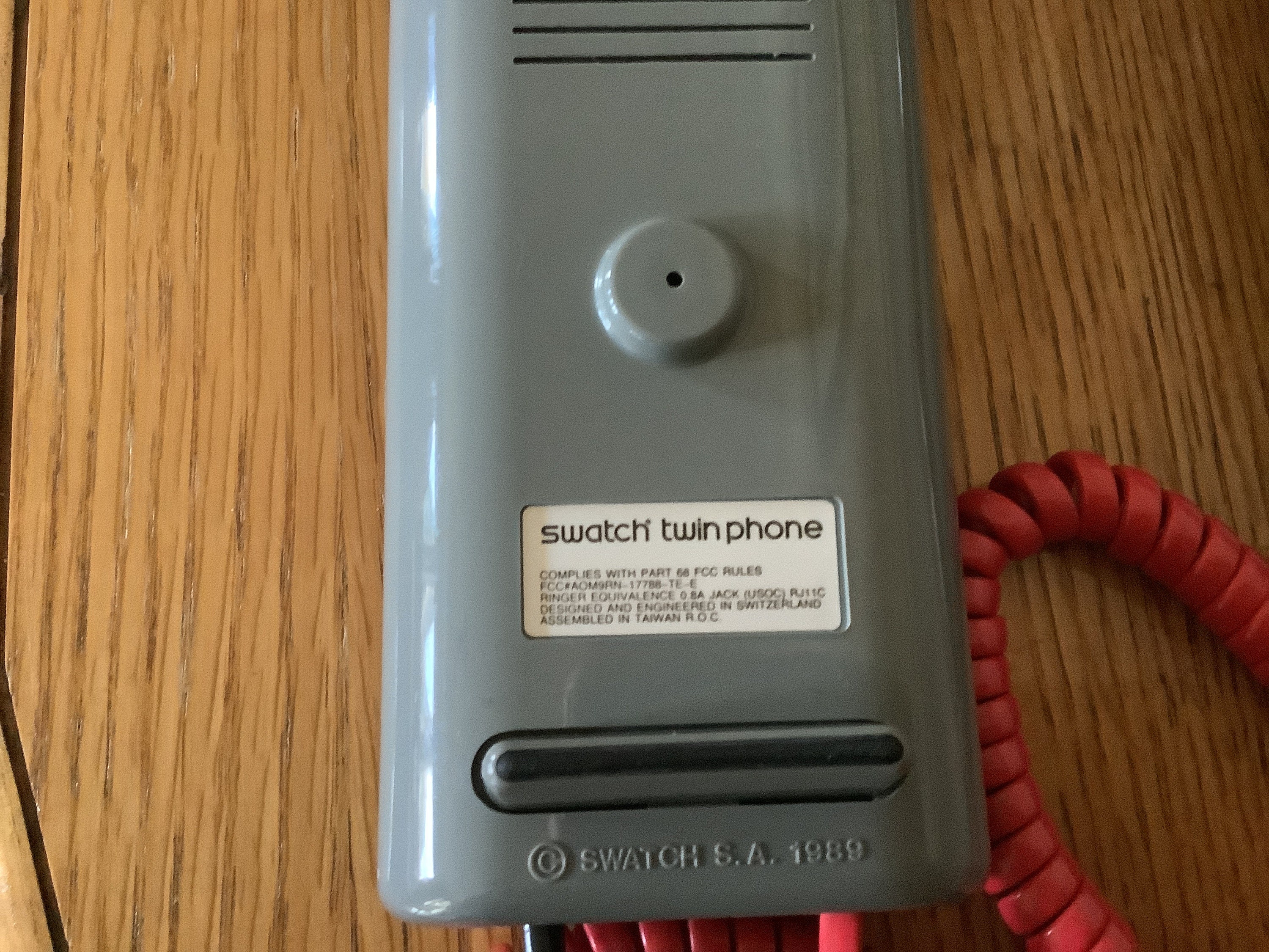 Vintage Swatch Twin Phone, Retro Style House Phone, 1980s, Post Modern ...