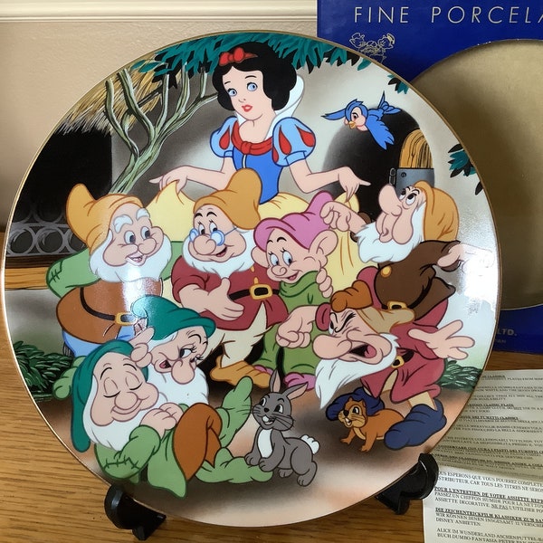 Snow White Plate - Etsy