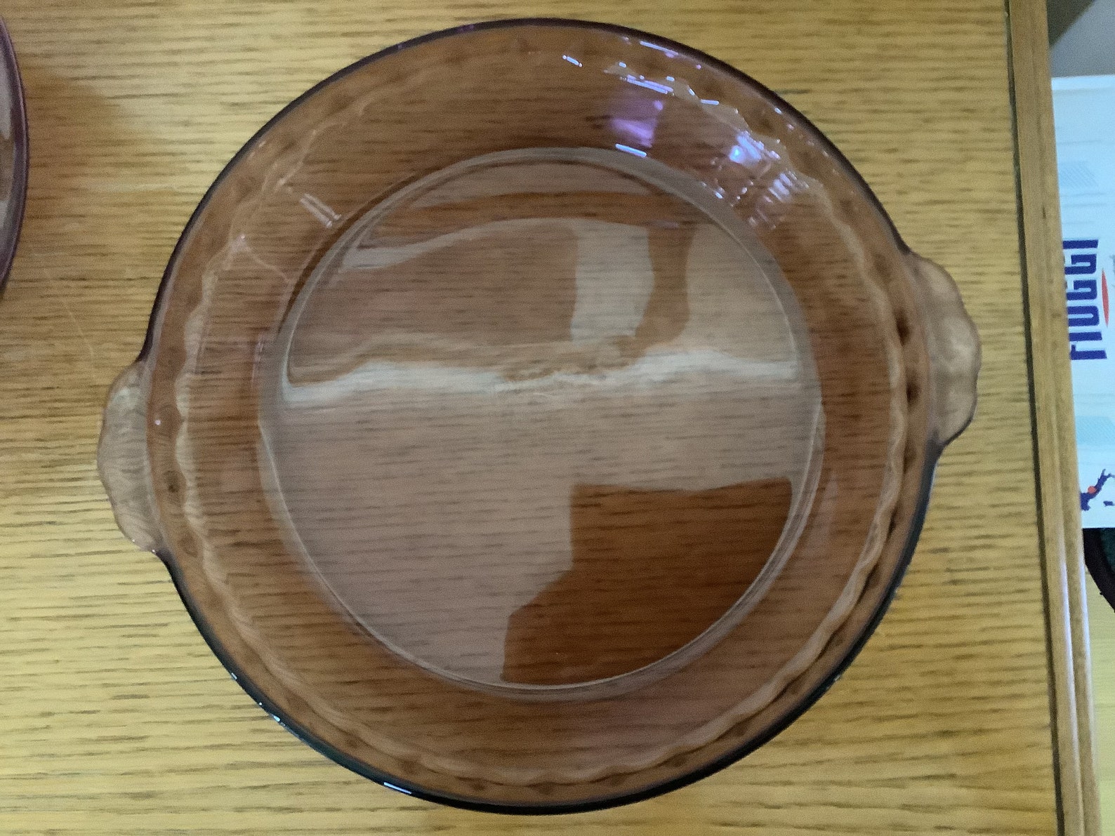 Vintage Amethyst Pyrex Glass Roaster With Lid, Handles, Purple Pie ...