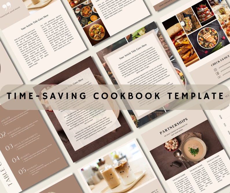Free editable recipe templates for pages - fetivi