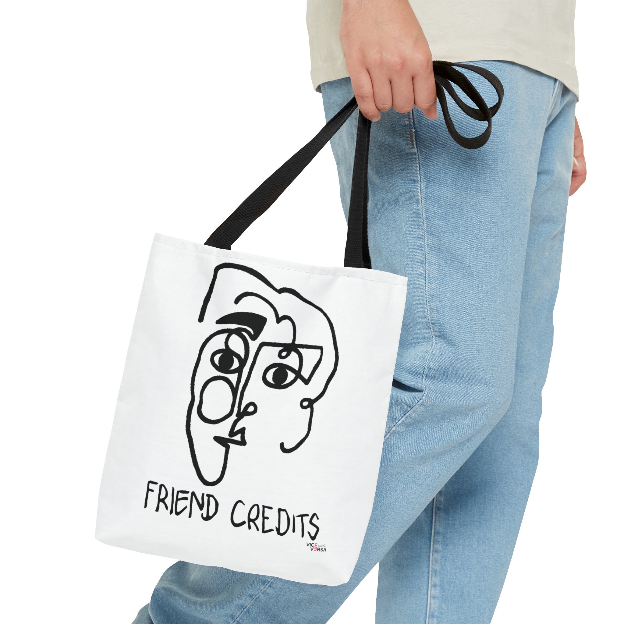 Friend Credits | Vice Versa | AOP Tote Bag - Etsy