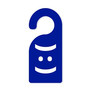 Bad Buddy Smiley/frowny Door Hanger - Etsy