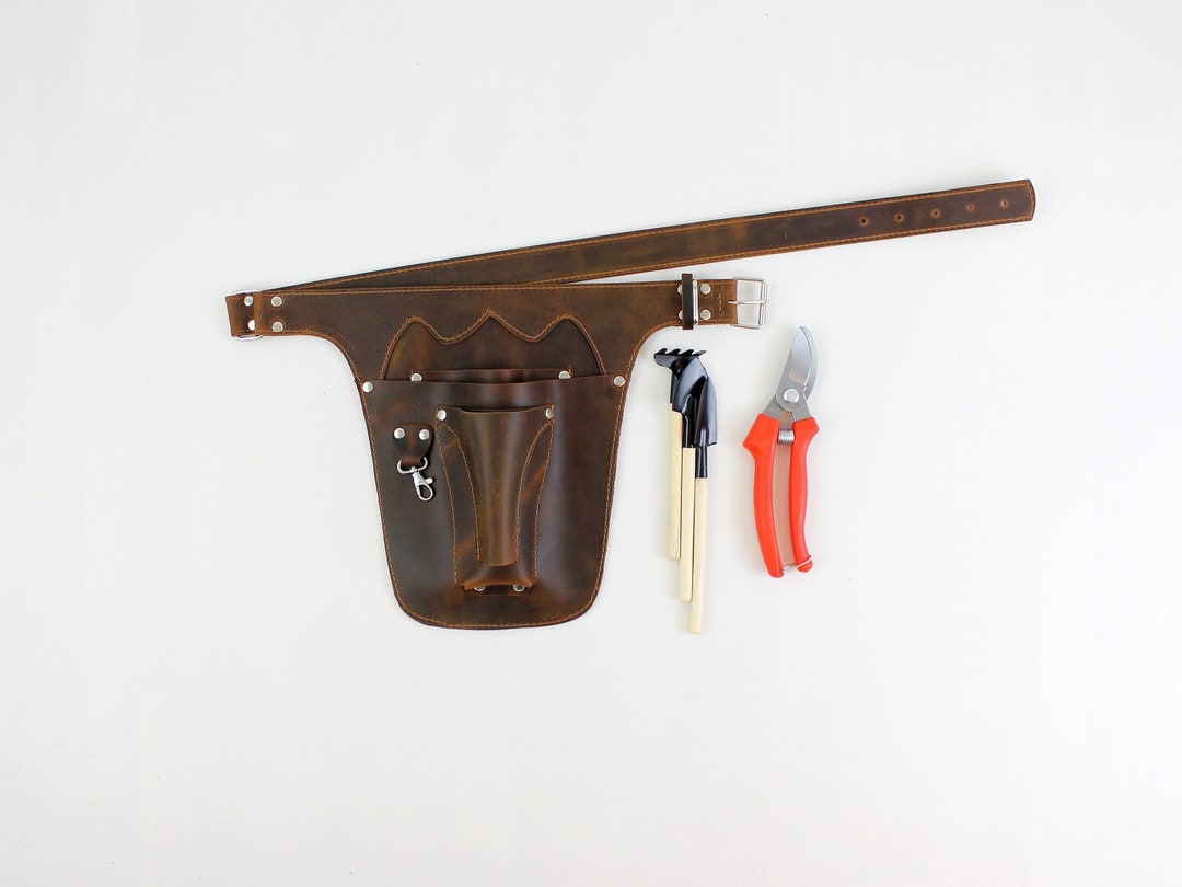 Personalised Leather Floret Farm Belt / Custom Florist Tool Belt ...