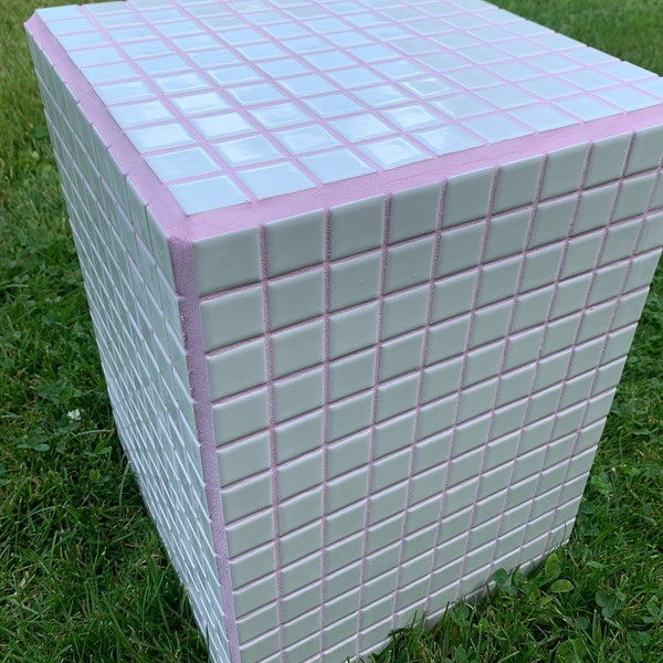 Tiled Cube - Etsy