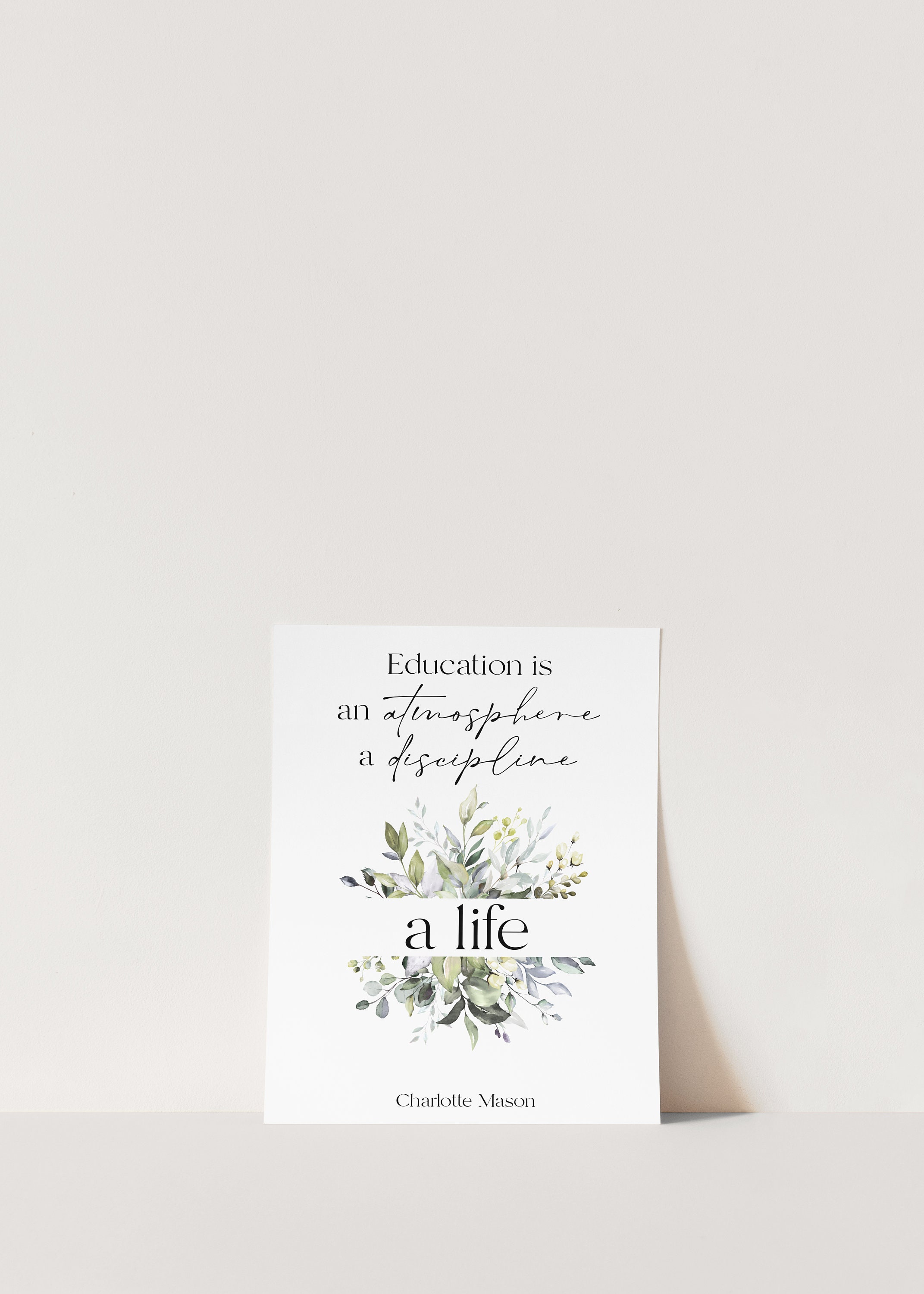 Education is an Atmosphere, a Discipline, a Life - Charlotte Mason ...