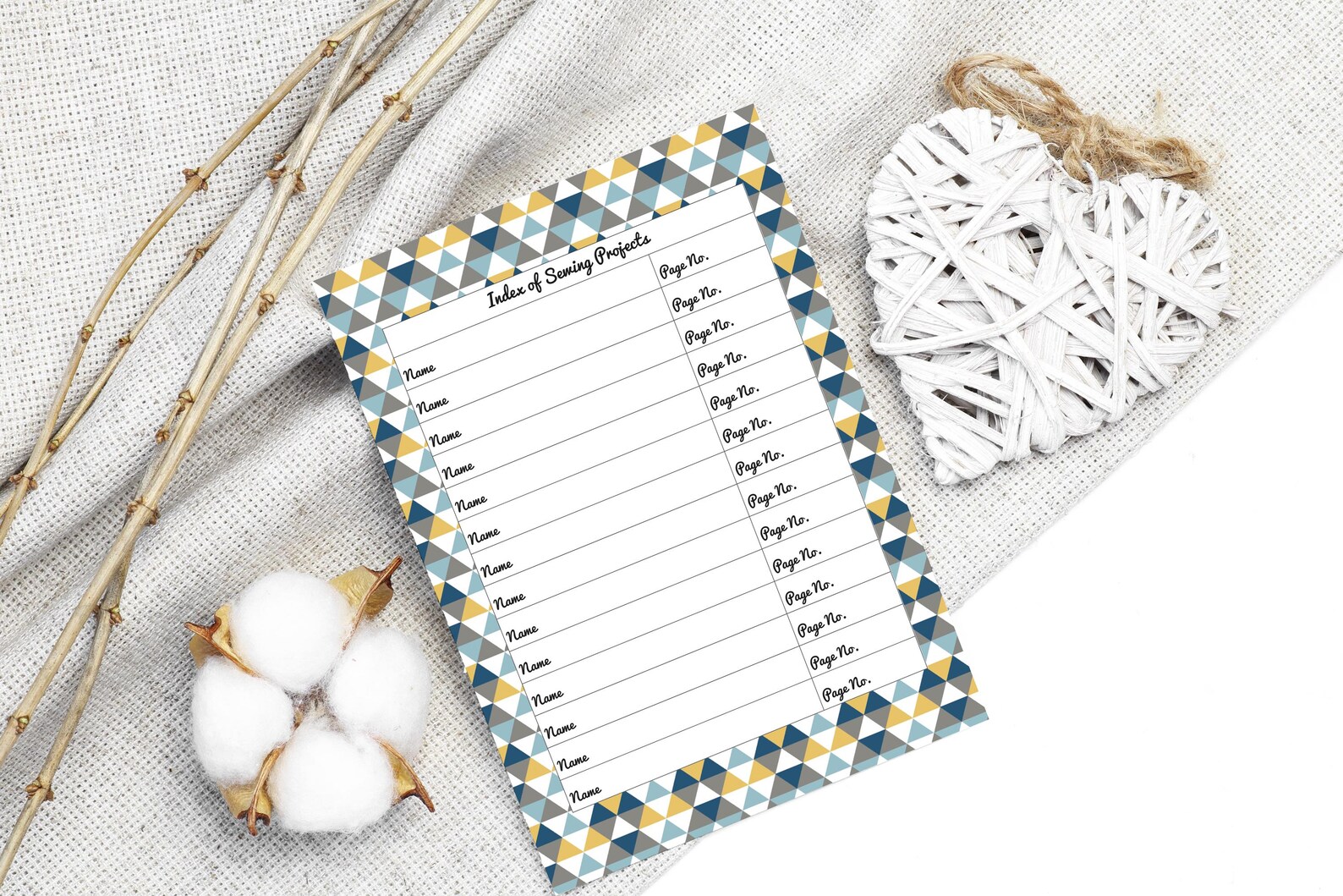 Sewing Journal | Printable | Sewing Record Book | PDF Download | Sewing ...