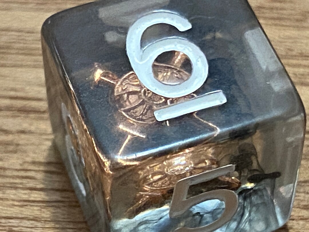 DND Dice Paladin or Fighter Character Class Dice Set, Set of 7 ...