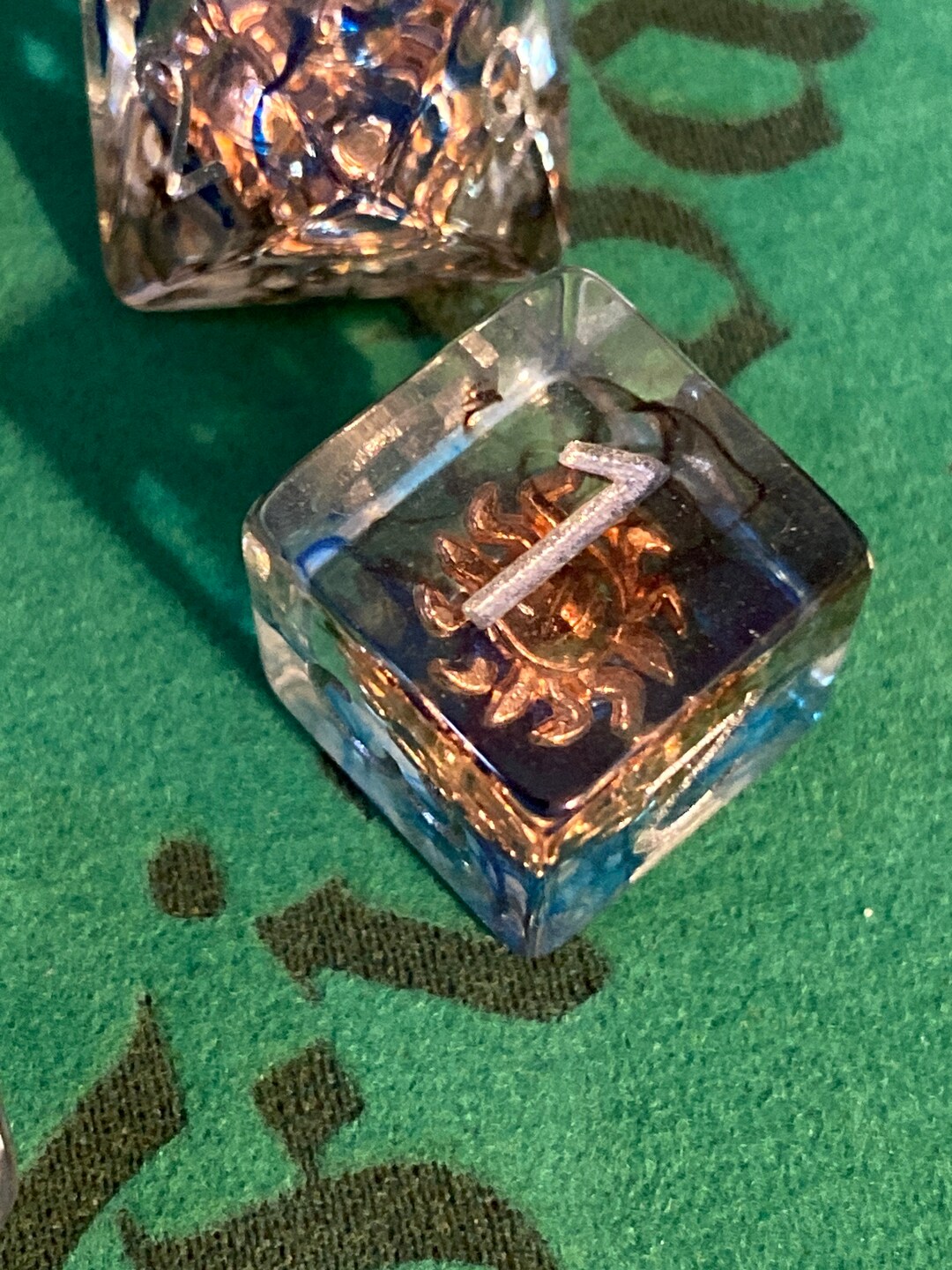 DND Dice the Mystic Sun a Wizard, Sorcerer or Warlock Character Class Dice Set, Set of 7 ...