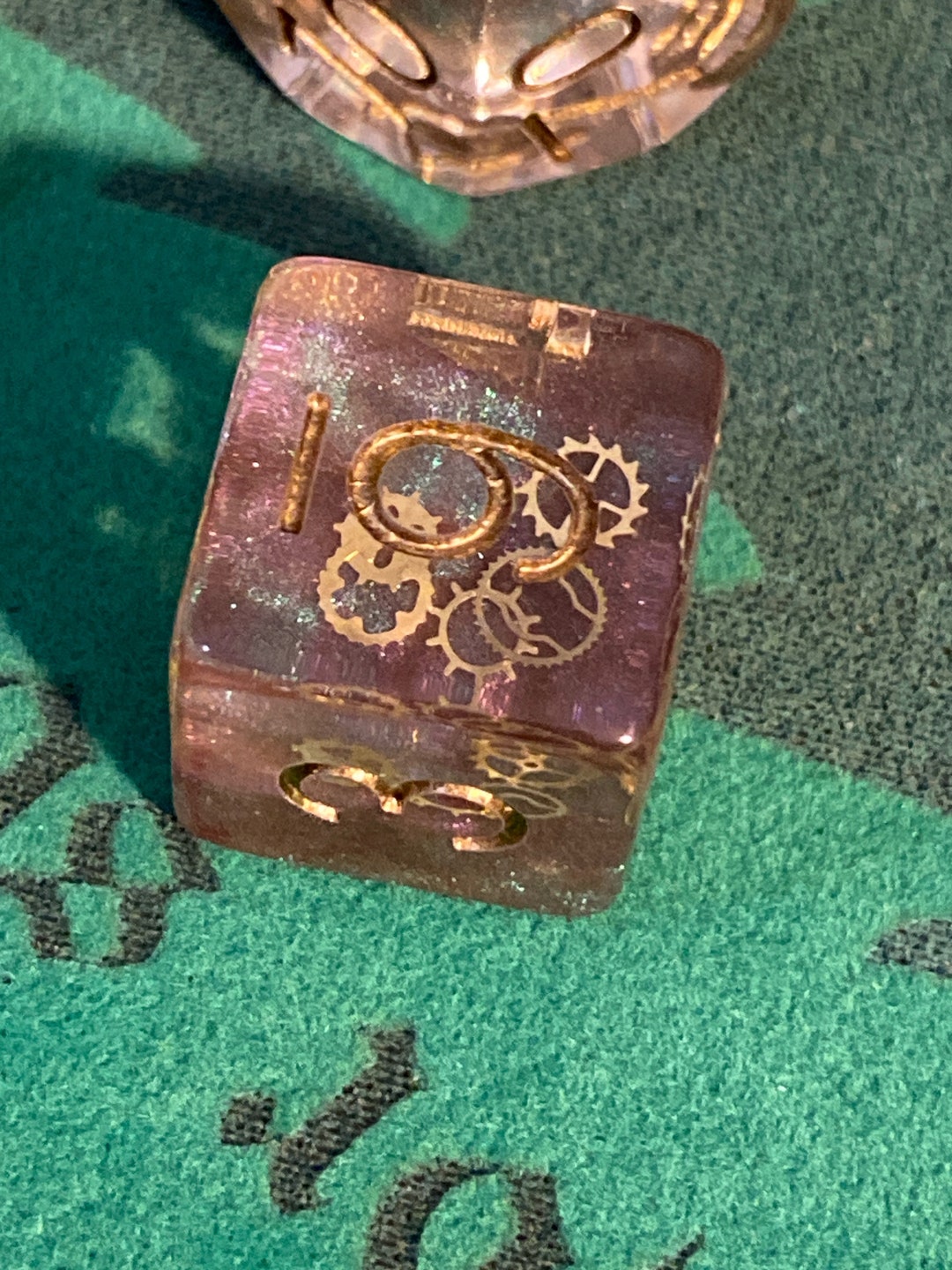 DND Dice Gears of War Artificer Character Class Dice Set, Set of 7 Polyhedral Dice for RPG and ...